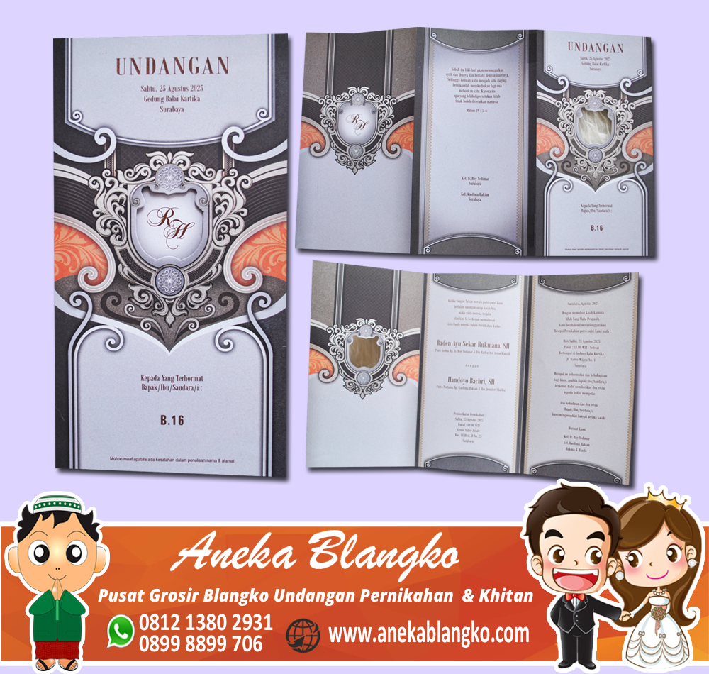 Price List + Spesifikasi Blangko Undangan BYAR | Aneka Blangko Undangan ...