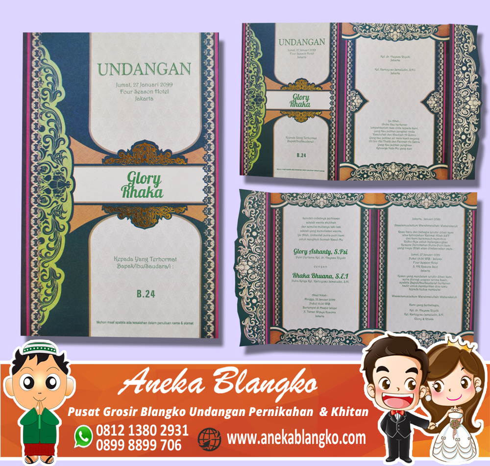 Price List + Spesifikasi Blangko Undangan BYAR | Aneka Blangko Undangan ...