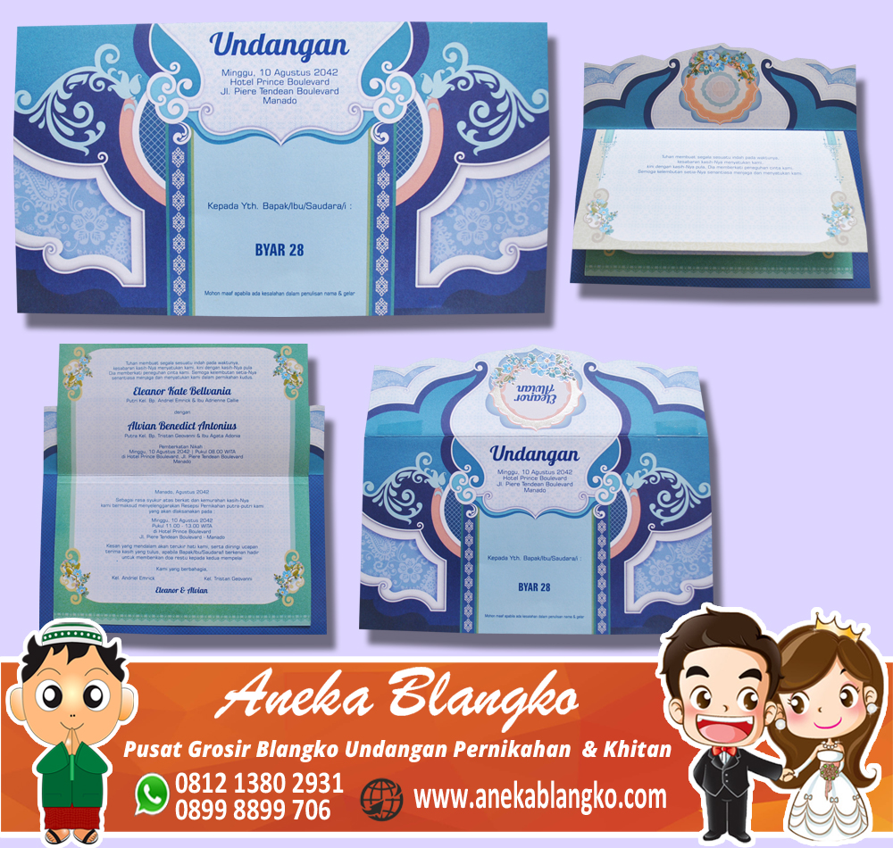 Price List + Spesifikasi Blangko Undangan BYAR | Aneka Blangko Undangan ...