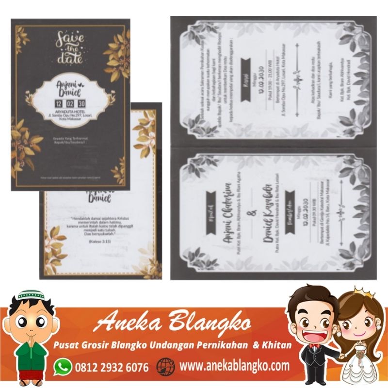 MALIQ | Aneka Blangko Undangan Pernikahan