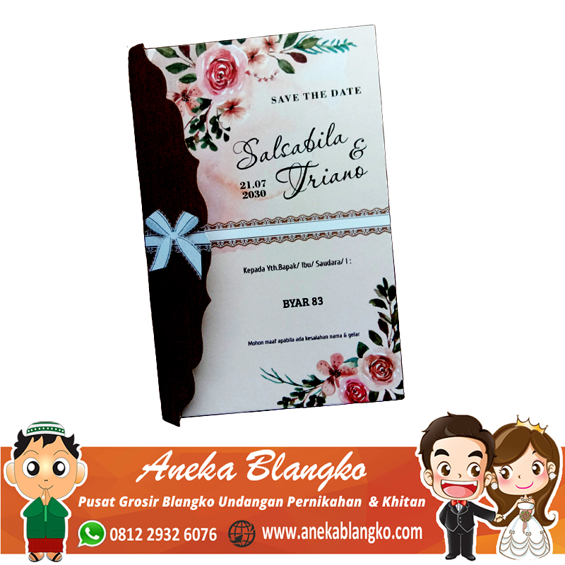 Blangko Undangan Pernikahan BYAR 83 NEW DESIGN | Aneka Blangko Undangan ...