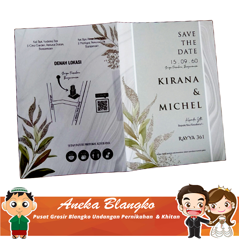 Blangko Undangan Pernikahan Rayya 361 NEW DESIGN | Aneka Blangko ...